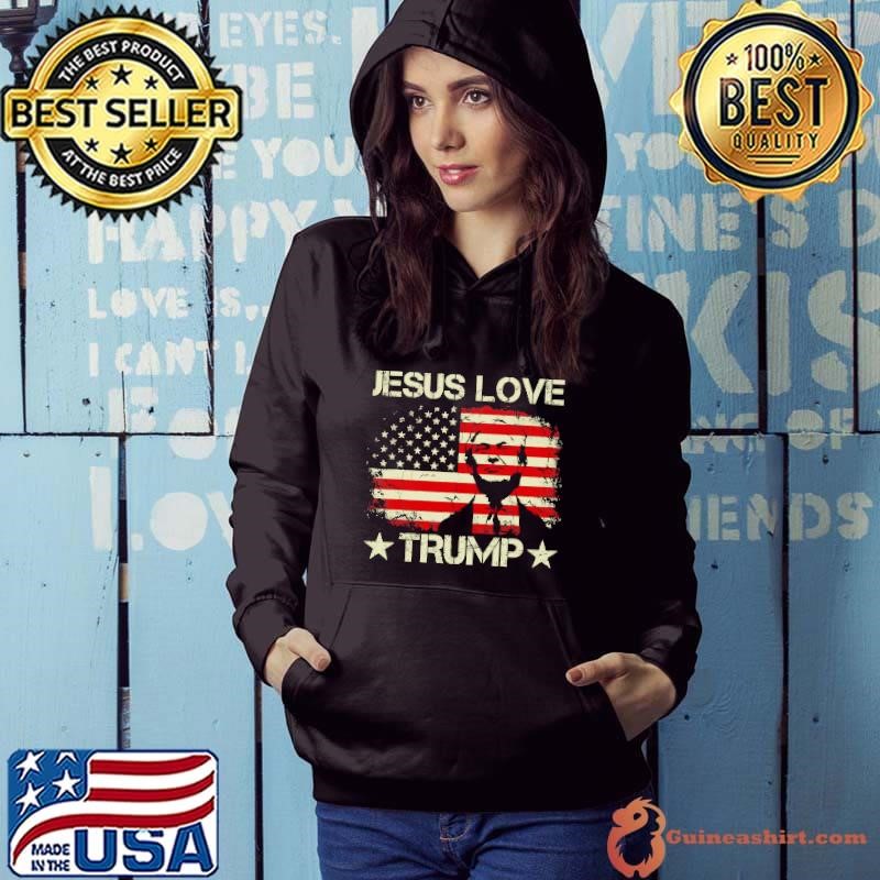 Jesus Love Trump 2024 Election Shirt - Guineashirt Premium ™ LLC